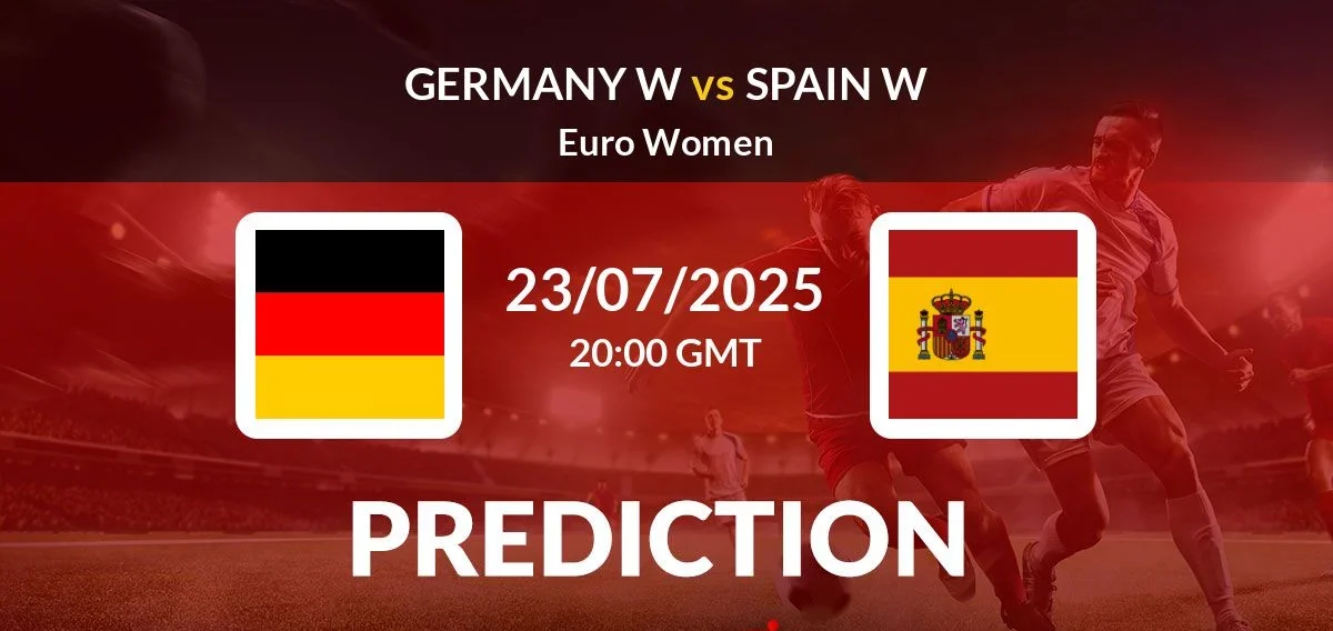 Soccer Prediction For 23rd Wednesday, Germany W VS Spain W